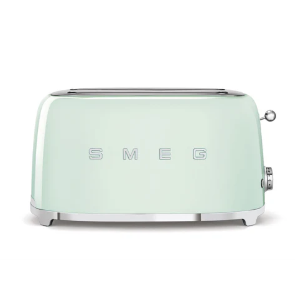 Smeg TSF02PGEU Broodrooster - 2 sleuven 4 sneden - pastelgroen