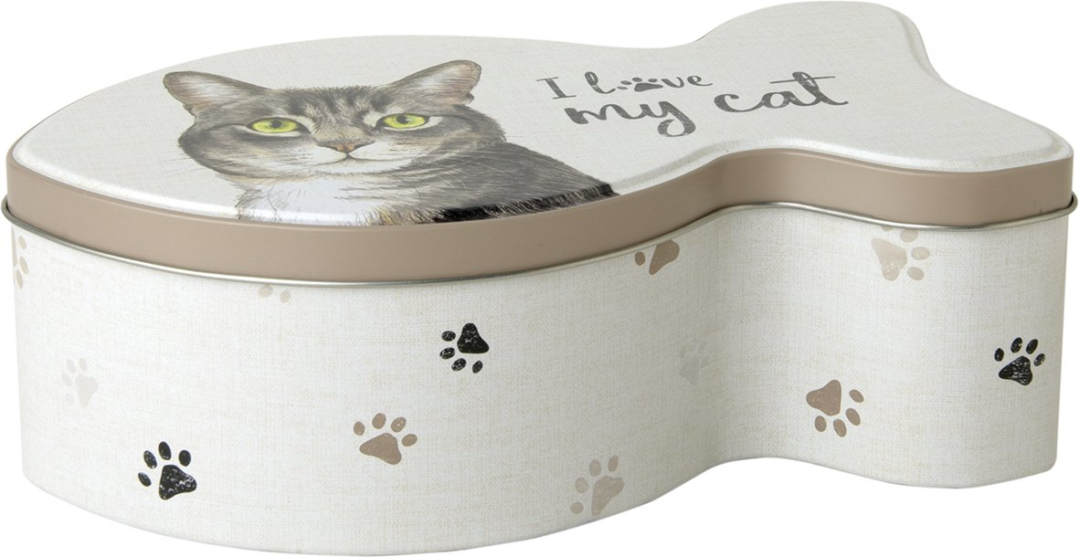 Ihr 10476 Opbergdoos Farm Cat cream
