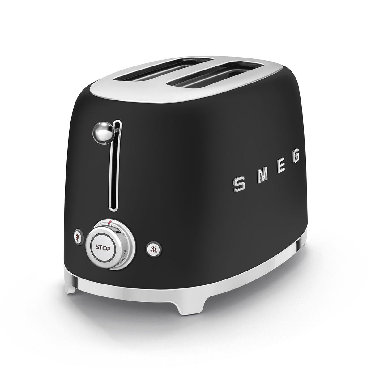 Smeg TSF01BLMEU Broodrooster - 2 sleuven 2 sneden - mat zwart