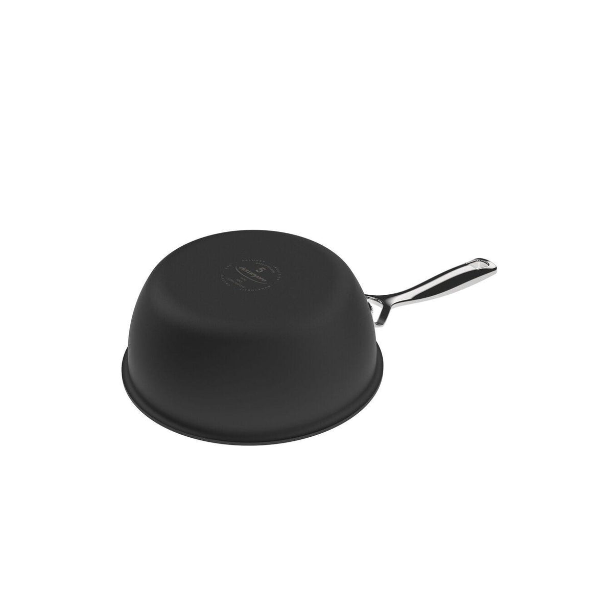 Demeyere Black 5 Conische sauteuse met deksel 20 cm - 2 l