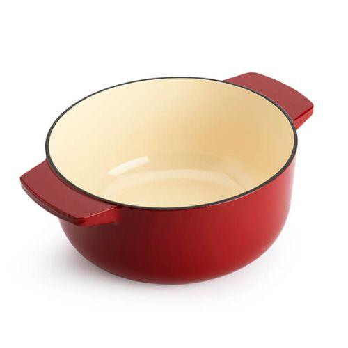 KitchenAid Cast Iron stoofpot Empire Red – Cook and Sizzle